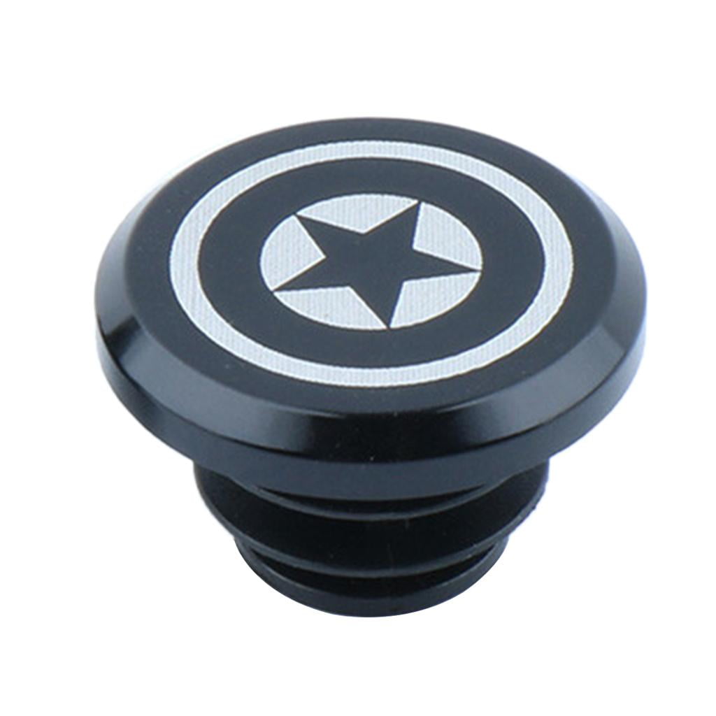 2 Pack Mountian End / Handlebar End Caps / Handle Bar - Walmart.com