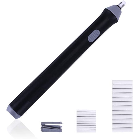 Electric Eraser Kit with Eraser Refills, Battery Operated, Automatic ...