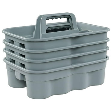Rubbermaid Commercial Executive Carry Caddy, 2-Compartment, Plastic, 10 ...