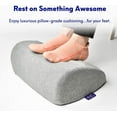 Ergonomi Foot Rest for Under Desk - Massage Ridge Design Memory Foot ...
