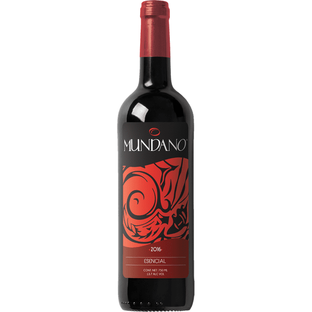 Vino Tinto Mundano Ensamble Esencial 750 ml Vid Mexicana Vino Tinto ...