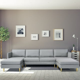 Kingway Furniture Alcona Velvet Living Room Sofa in Blue - Walmart.com