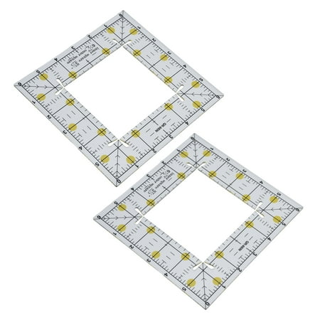 Quilting Rulers, Simple Operation Durable Transparent Acrylic Ruler ...