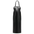 PartyKindom Protective Apron Black Industrial Quality Pvc 1Pcs 43.3X25 ...