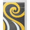 GLORY RUGS Modern Area Rug Swirls Carpet Bedroom Living Room ...