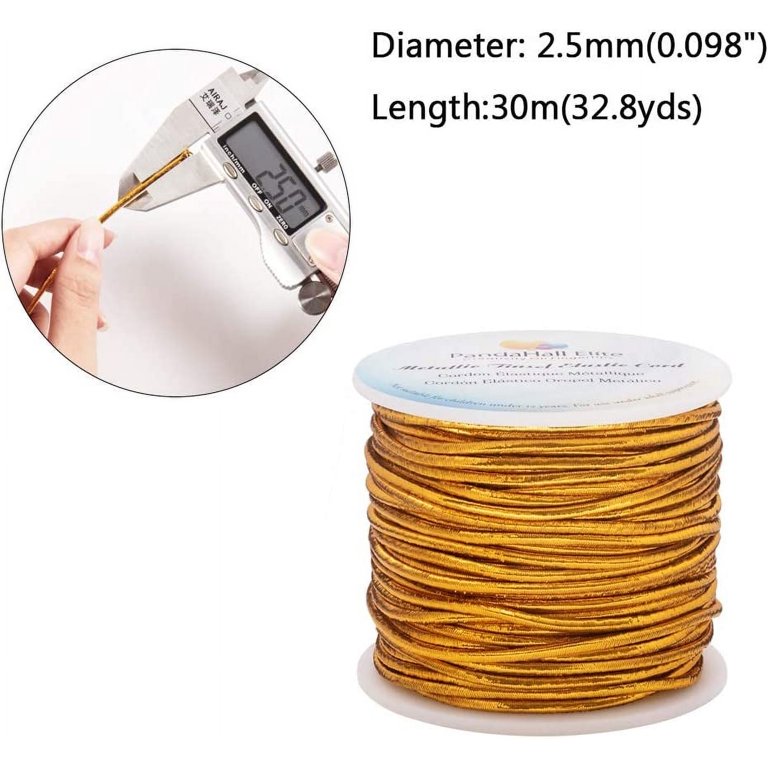 Christmas Gold Silver Wrapping String Pangda Christmas Twine - 2 Rolls ...