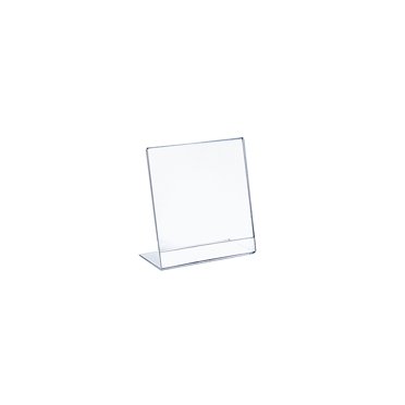 Azar 112740 3.5" W x 2.5" H L-Shaped Acrylic Sign Holder, 10Pack ...