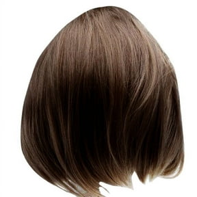 Punctualgood Women Pixie Cut Wig, Ombre Blonde Brown, Short Human Hair, 3 Tone, Straight ...