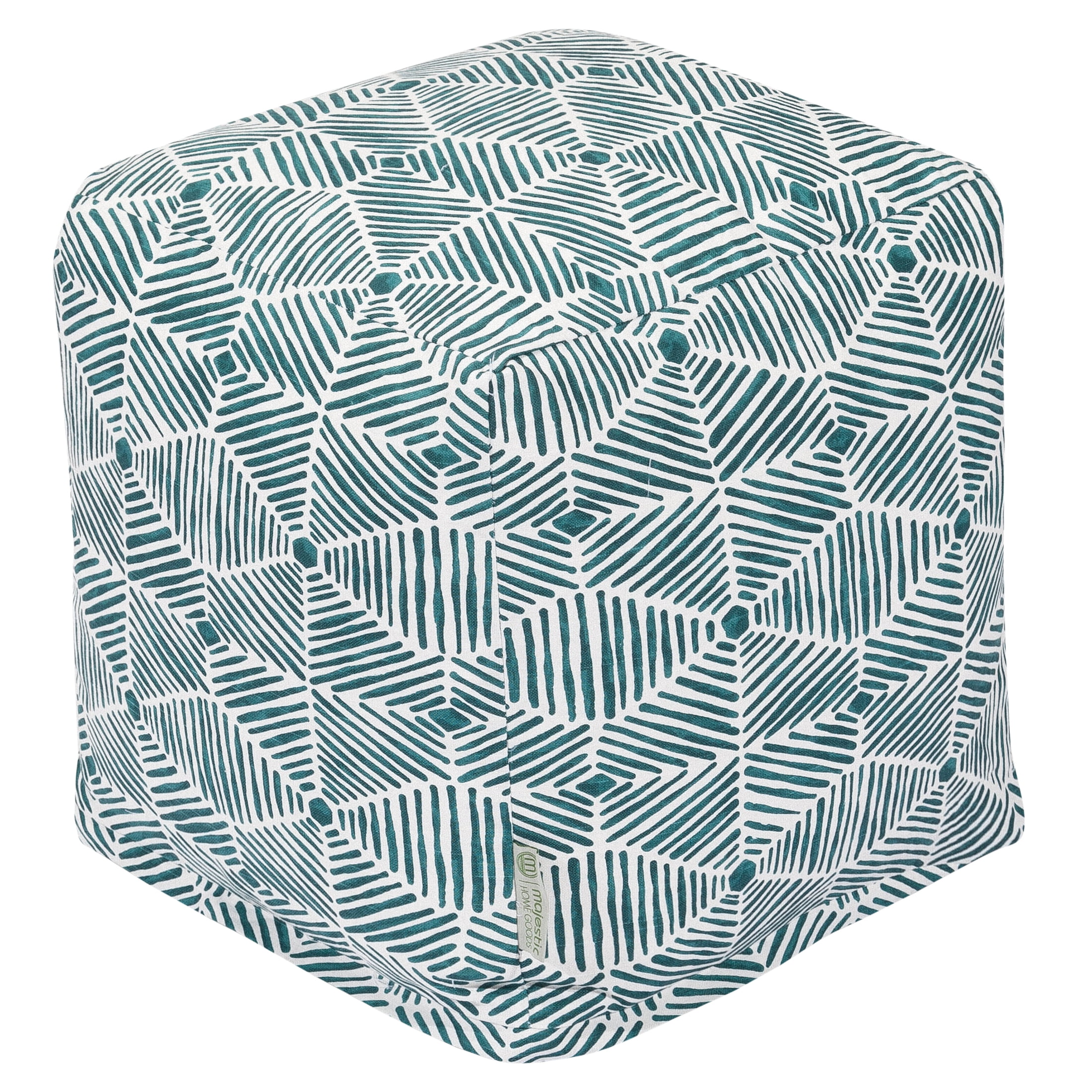 Majestic Home Goods Charlie Indoor Ottoman Pouf Cube - Walmart.com