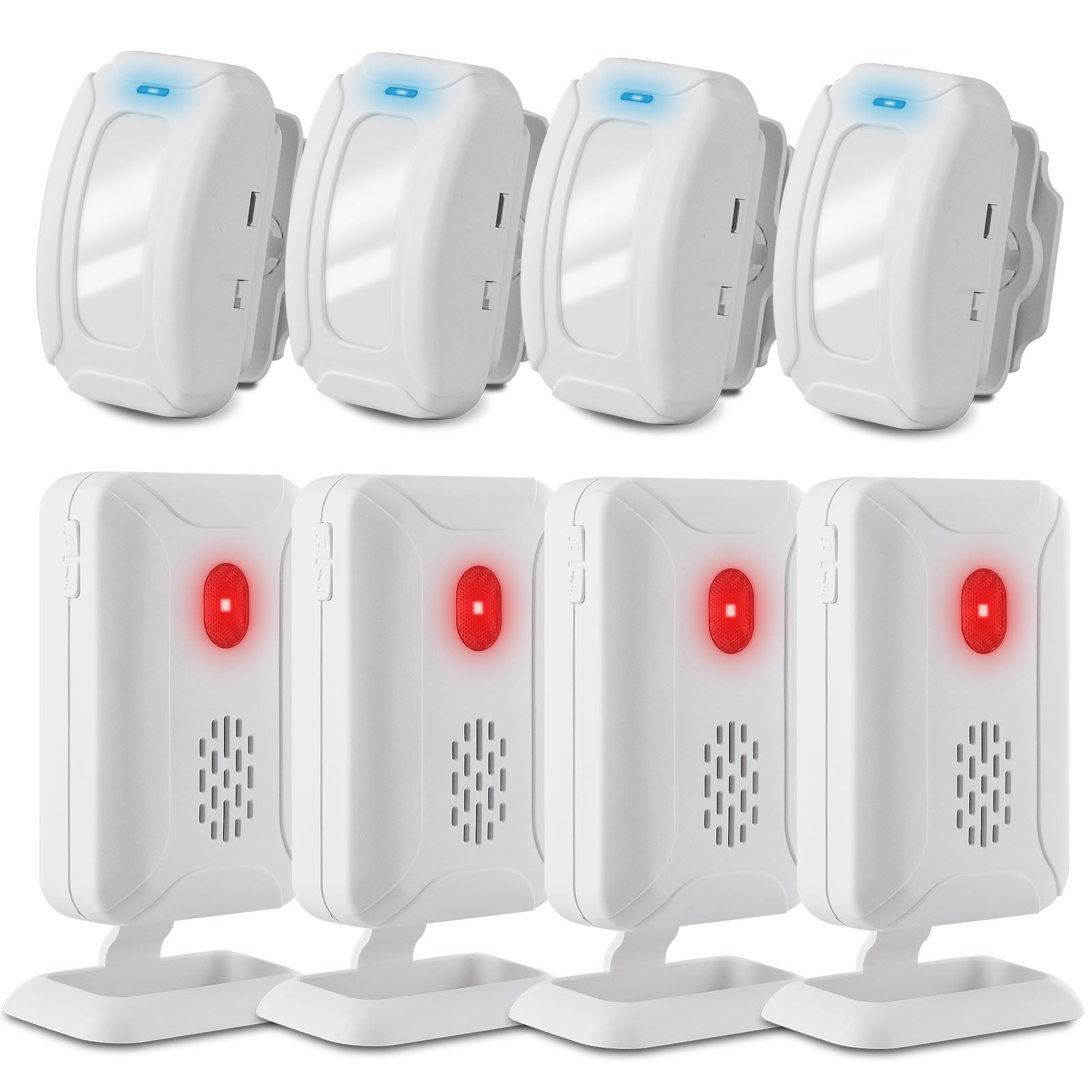 GREENCYCLE Wireless Motion Sensor Detector Alarm, Home Security Business Alert, Store Welcome ...