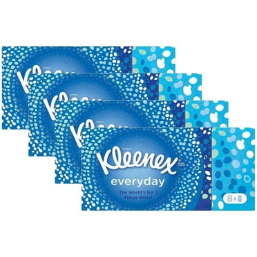 Kleenex On-The-Go 3-Ply Facial Tissues, 72 Mini Packs, 10 Tissues Each ...