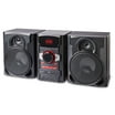 Sharp 350W 5-Disc Mini Shelf Speaker/Subwoofer System CD-BHS1050 with ...