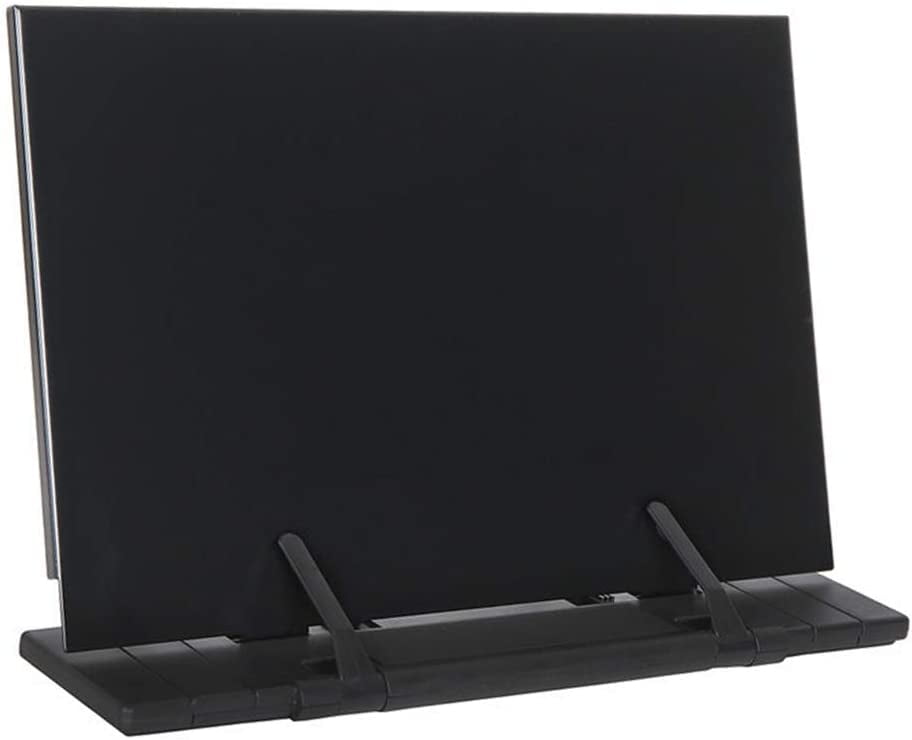 Desktop Document Holder 7 Adjustable Positions Black Metal Copy Holder ...