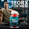 180RX Gummies for Men – 180 RX Male Performance Gummies, Energy ...