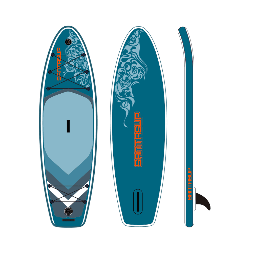 KUUFER 118"x33"x 5"Inflatable Stand Up Paddle Board with Premium SUP ...