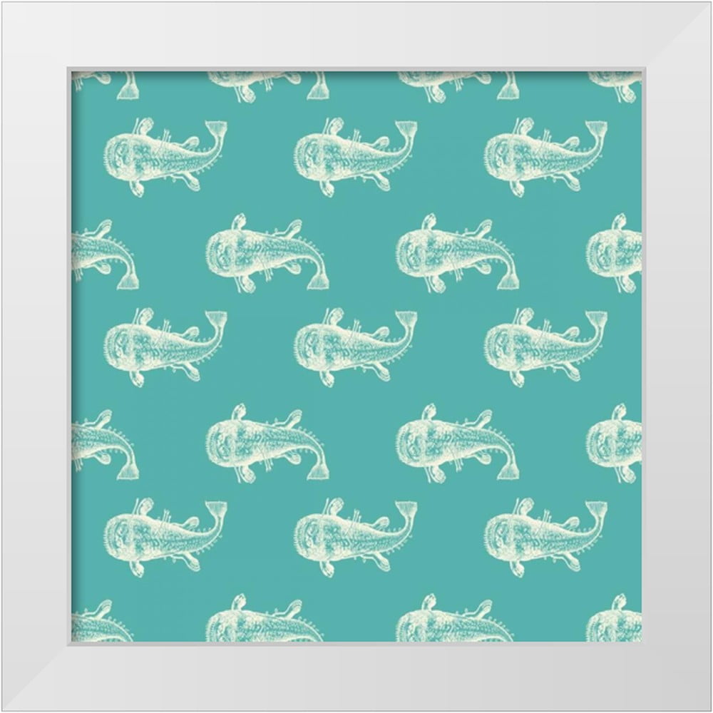 Murdock, Ramona 12x12 White Modern Wood Framed Museum Art Print Titled ...