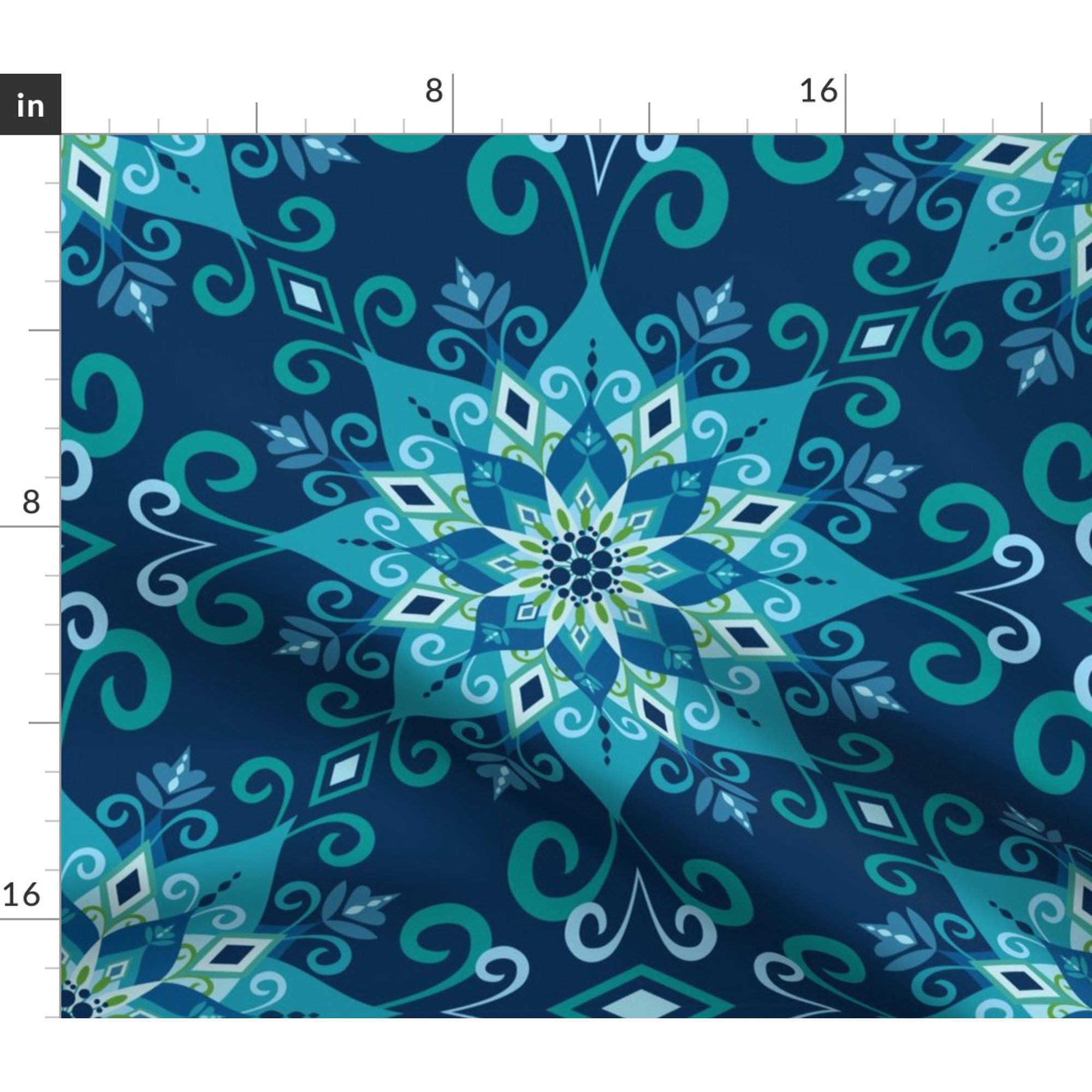 Bohemian Print Fabric