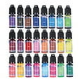24 Pieces Candle Liquid Dye Concentrate Dye Colorant Set for Soy Candle ...