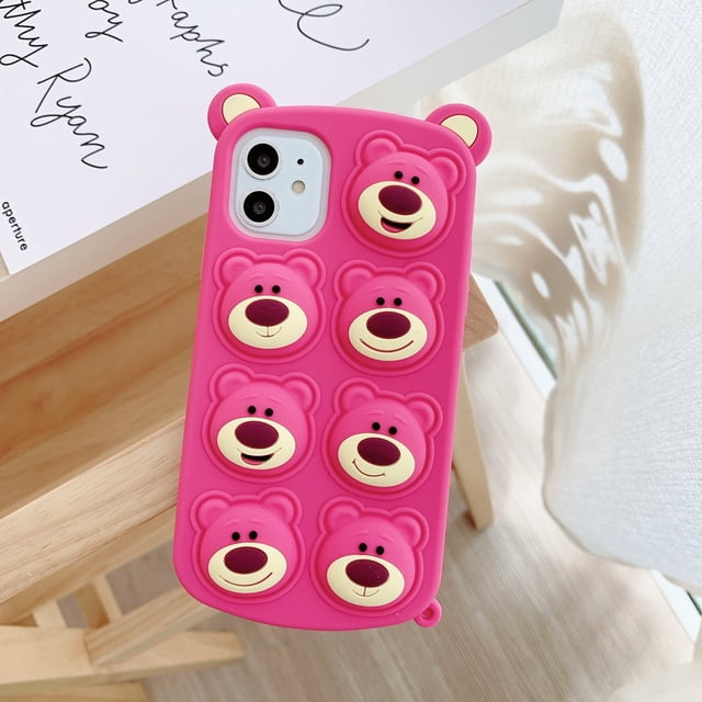 Stress Fidget Toys Push Bubble Phone Case For iPhone 13 11 12 Pro 6 7 8 ...