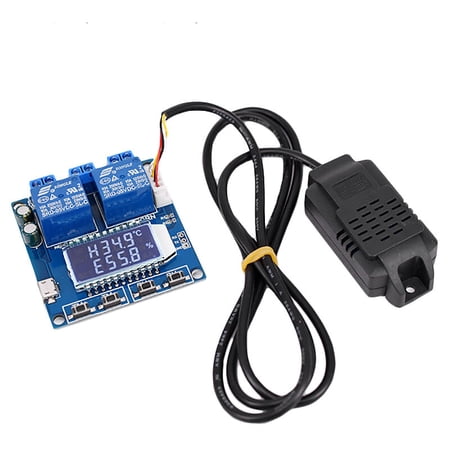 Temperature Humidity Controller Digital Thermometer Hygrometer Control ...