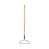 Expert Gardener, 24-inch Wood and Poly Leaf Rake - Walmart.com