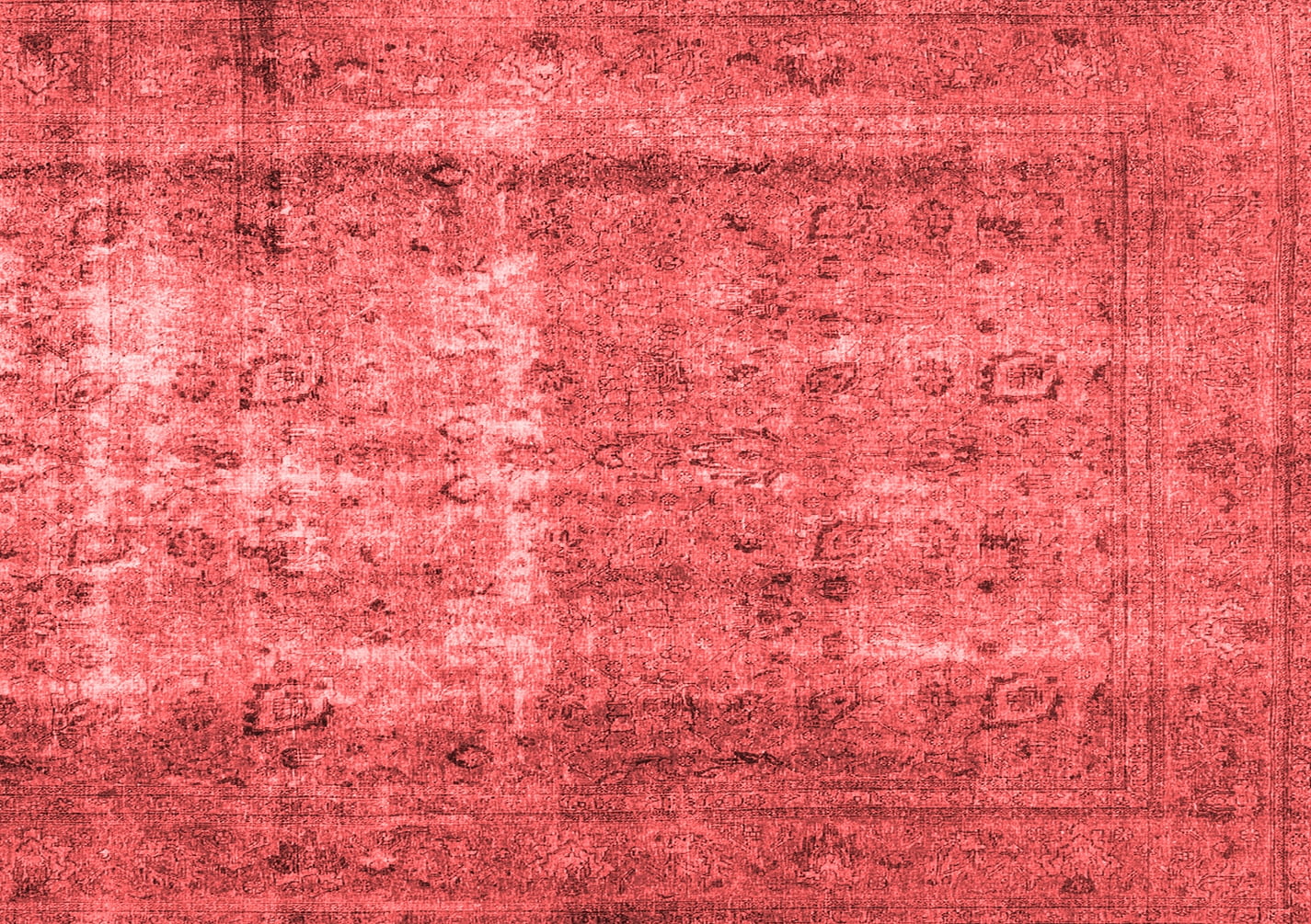 Ahgly Company Indoor Rectangle Abstract Red Contemporary Area Rugs, 2 ...