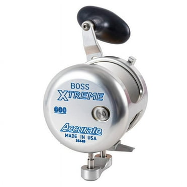 Accurate BV2-600N-S Valiant 600 Narrow Two Speed Reel, Right-Hand ...
