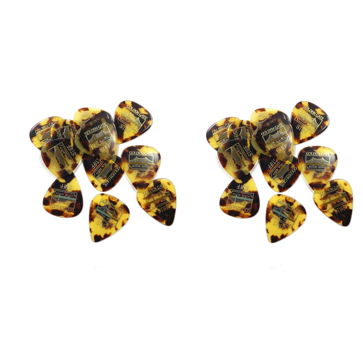 Golden Gate Guitar Picks 24 Pack Guitar Picks 351 Style Flat Picks ...