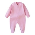 Boys Bodysuits -Piece Pajama with Front Snaps and Built-In Mittens for ...
