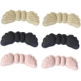 4d Anti-wear Heel Pads Blister Cushions 3 Pairs Thin Self-Adhesive ...