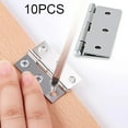 10Pcs Stainless Steel Door Hinges 2 Inch Cabinet Hinge Connector Door ...