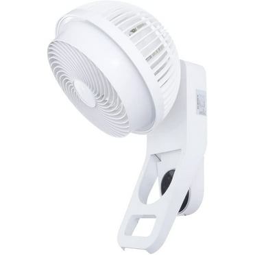 Hurricane Supreme 12 Inch Oscillating Wall Mount Fan, White - Walmart.com
