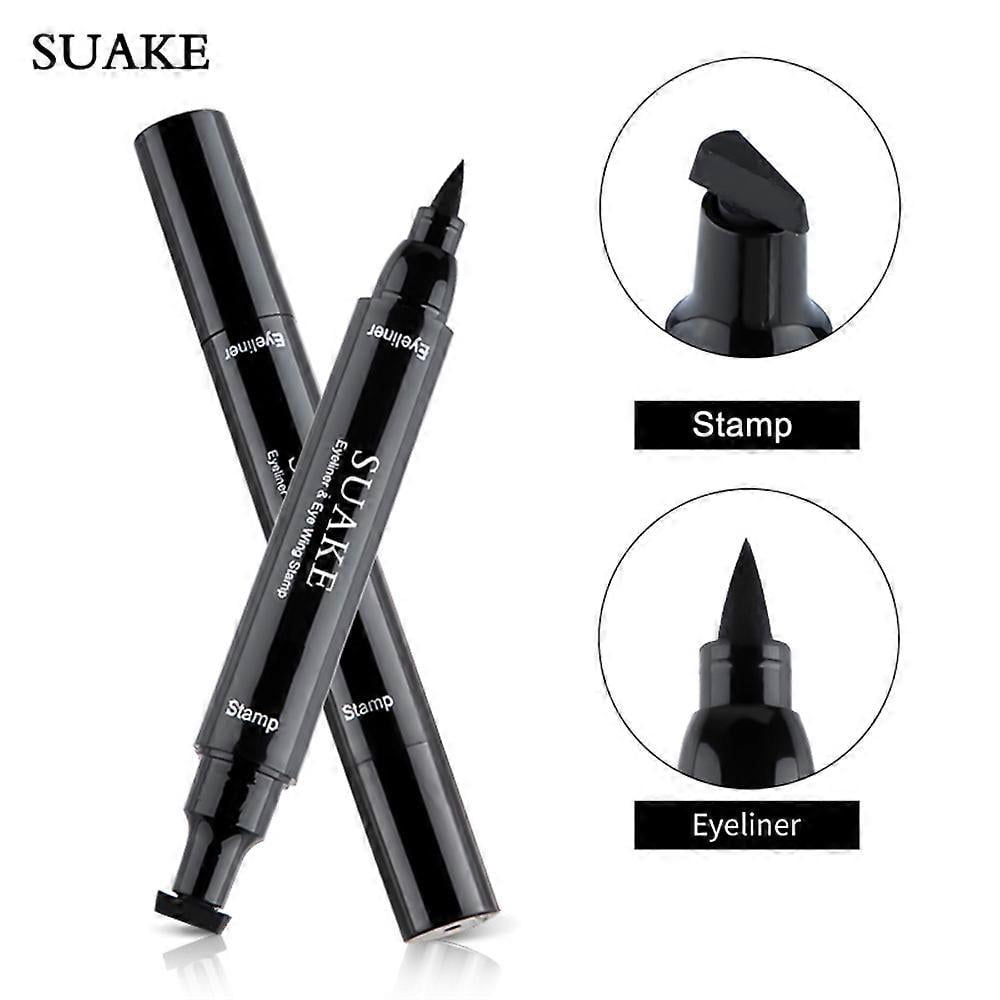 Black Eyeliner Vamp Pen Seal Eye Liner Stamp Winged Head Makeup Tool ...