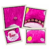 Fuggler Oogah Boogah Pink Long Pile Mini Rascals - Walmart.com