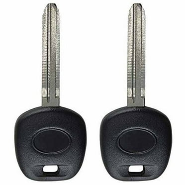2 New Toyota Replacement Uncut Transponder 4d Chip Car Ignition Key ...