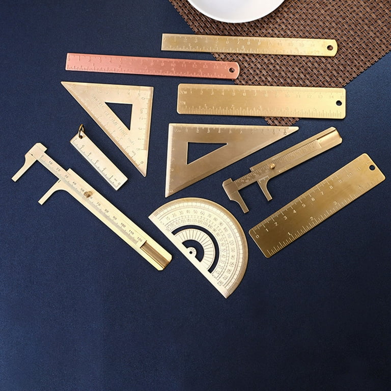 Straight Edge Ruler Triangle