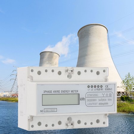 Power Meter, Large Integrated Circuit Energy Meter, Stable With LCD 3 ...