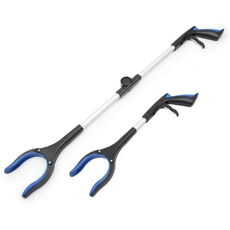 32 Inch Extra Long Grabber Reacher with Rotating Jaw Grabber Reacher ...