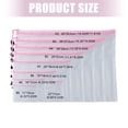 9Pcs Zippered File Bag Assorted Size Storage Pouches Water Resistant ...