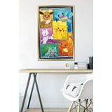 Pokemon - Group Collage Wall Poster, 22.375" x 34", Framed - Walmart.com