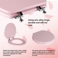 Pink Round Wood Toilet Seat - Walmart.com
