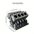 V8 Engine Model Pen Holder Organizer, Realistic Mini Internal ...