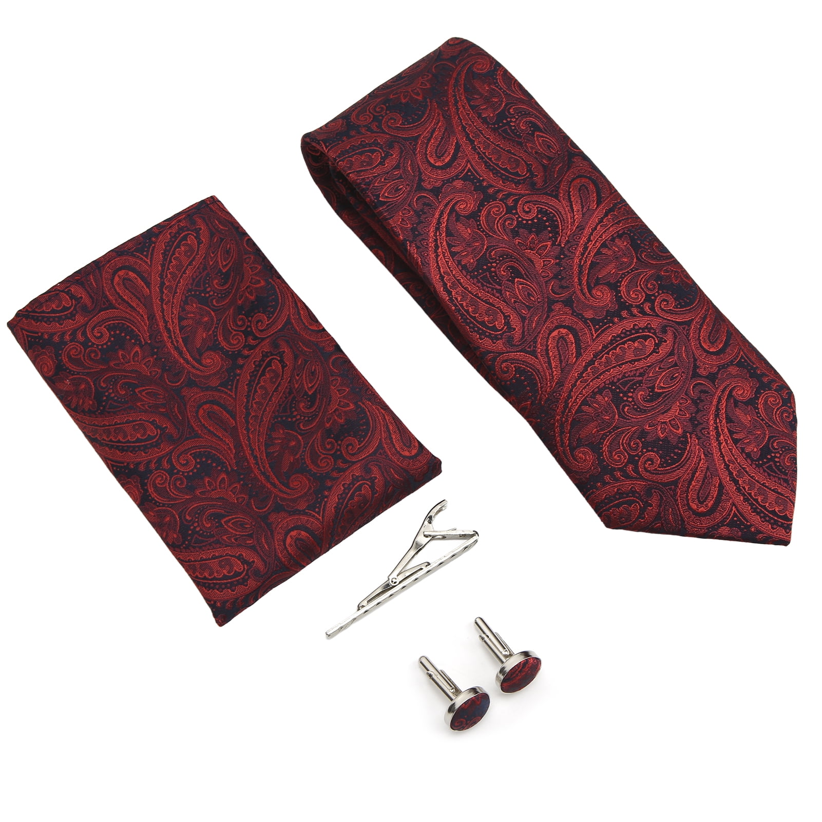 Click here for Ymiko Mens Tie Red Tie Neck Tie Dress Ties 5pcs Me... prices