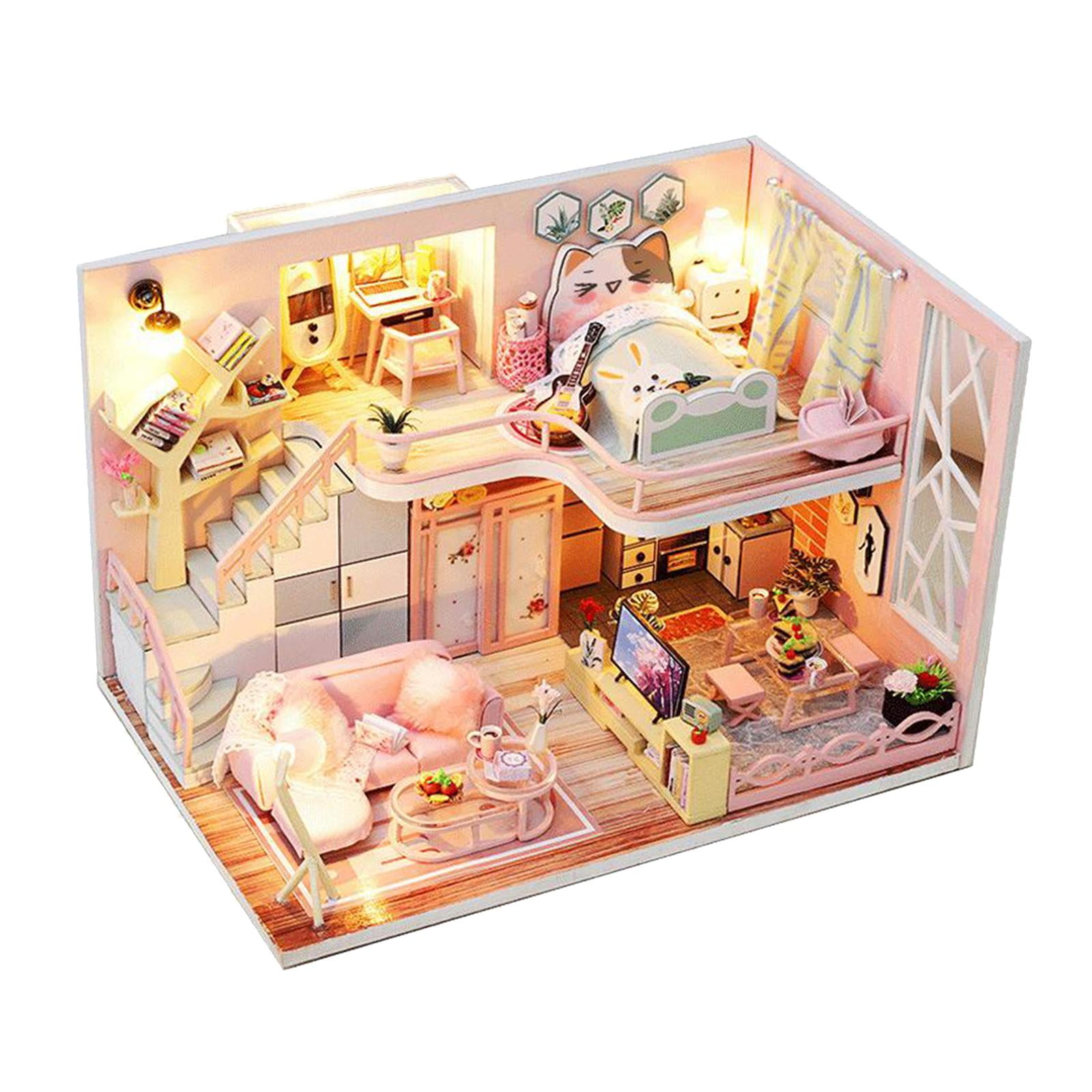 Click here for Shangren Diy Miniature Dollhouse Kits  Girls With... prices