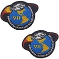 Apollo Mission Patch Set Apollo1,7,8,9,10,11,12,13,14,15,16,17, Space ...