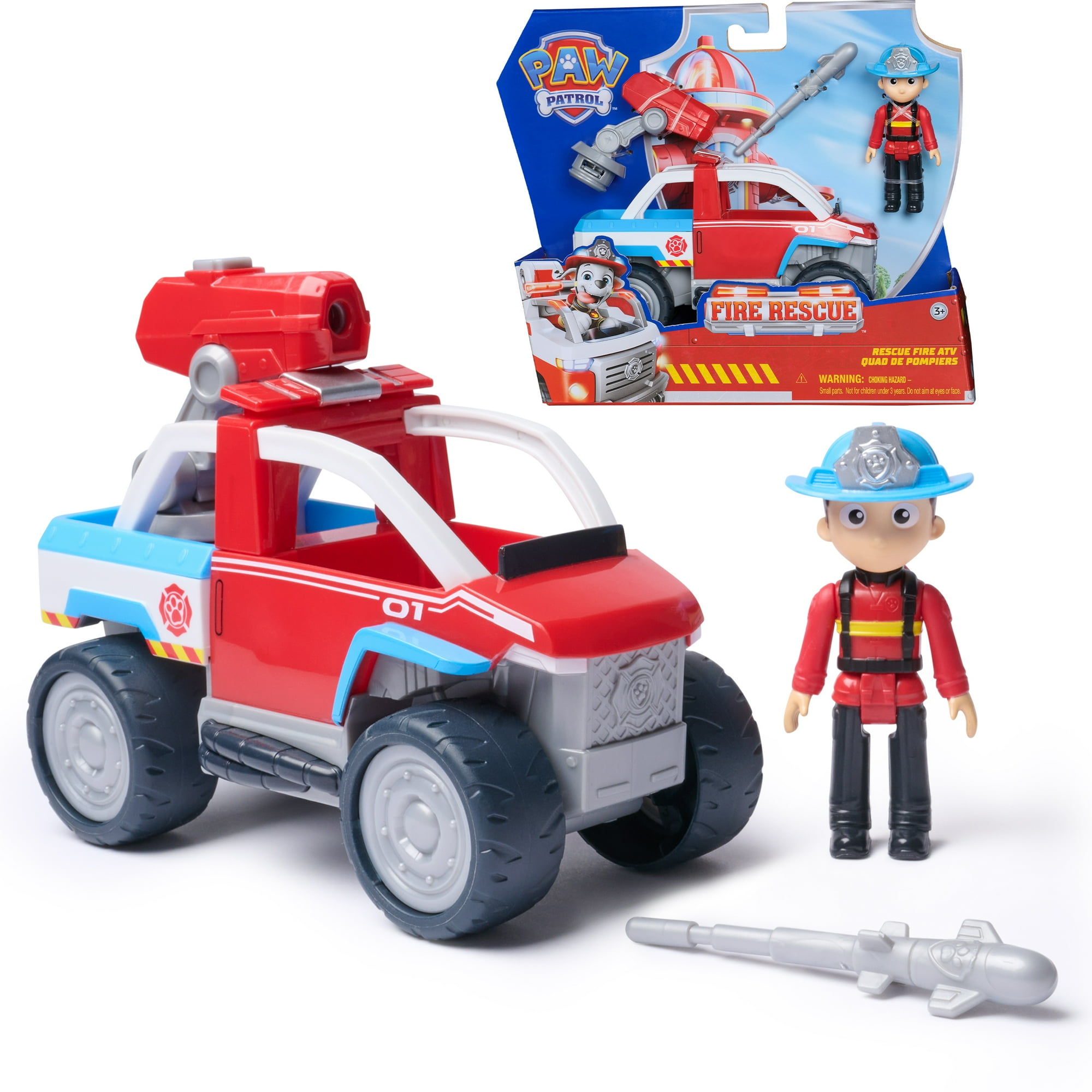 Click here for Paw Patrol Fire Rescue  Fire Atv Vehicle With Ryde... prices