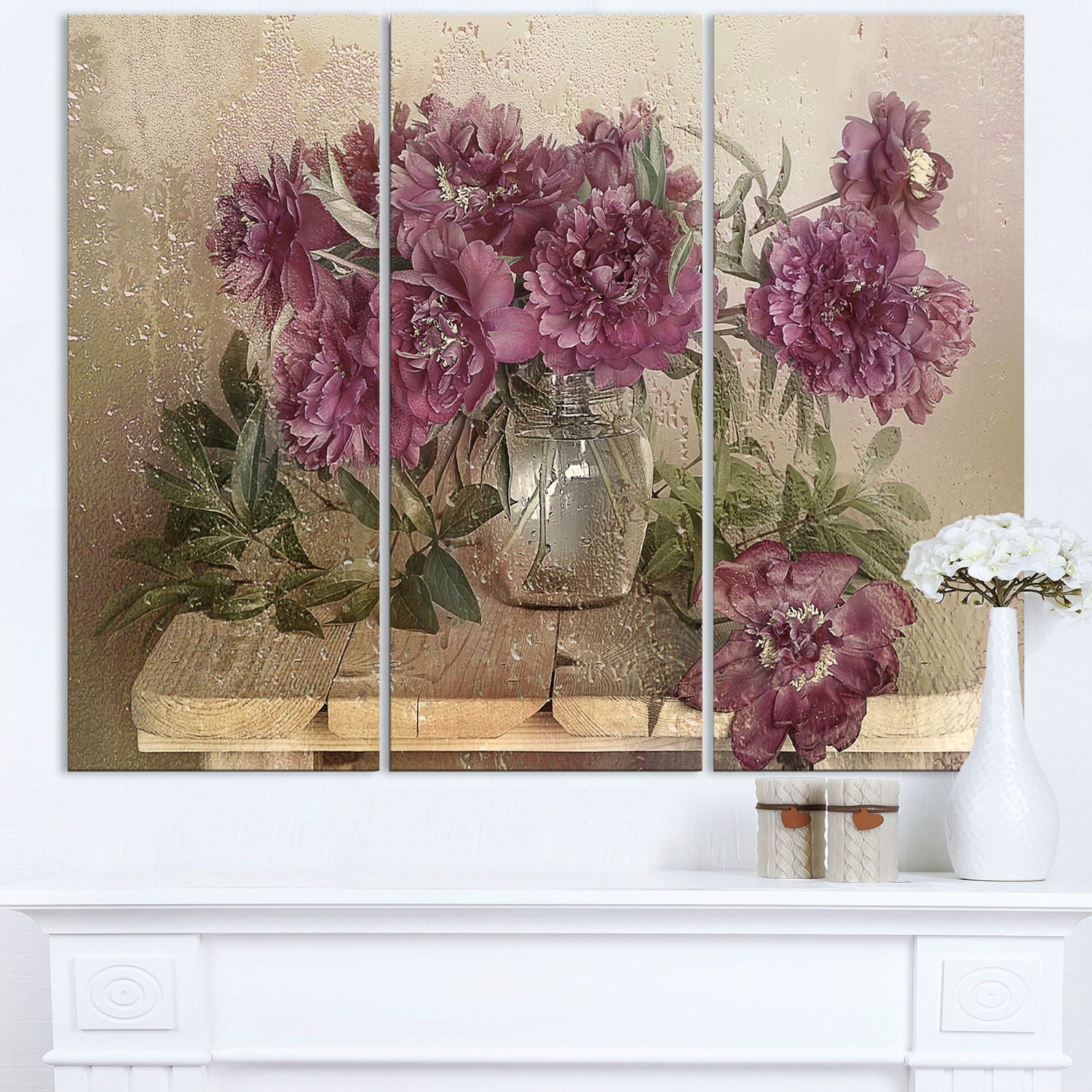 Click here for Designart Design Art Bouquet Of Pink Peonies Flora... prices