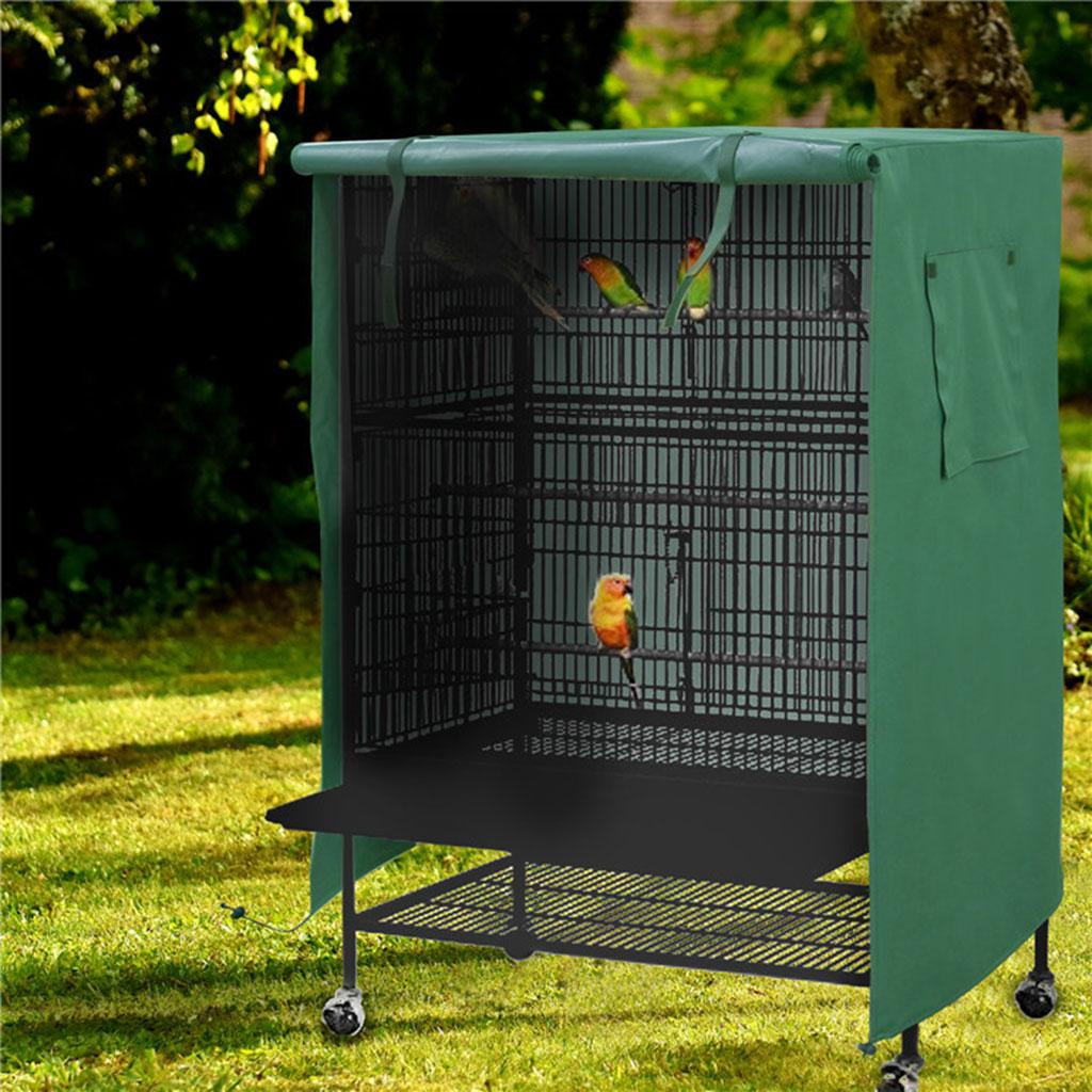 Large Bird Cage Cover Waterproof Dustproof Night Supplies Shade Cloth ...