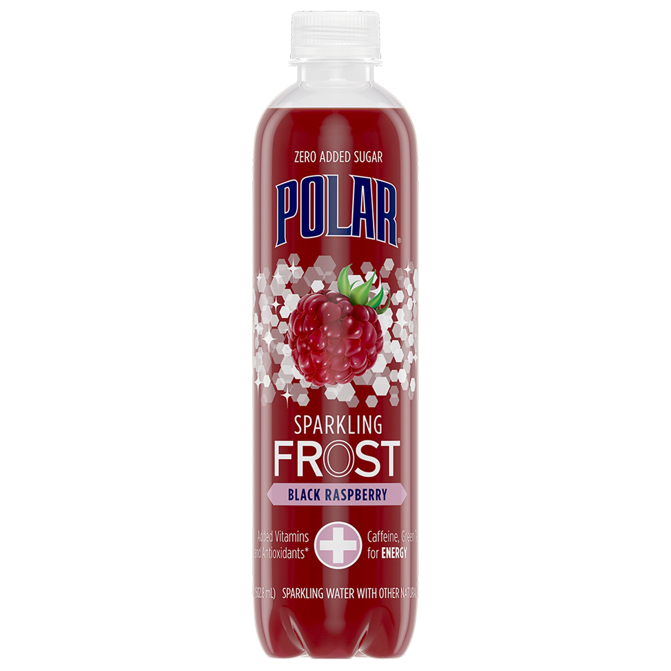 Polar Sparkling Frost Water, Black Raspberry, 17 oz - Walmart.com