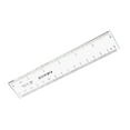 Uxcell 15cm 6 Inch Plastic Straight Ruler, Dual Measuring, Translucent ...